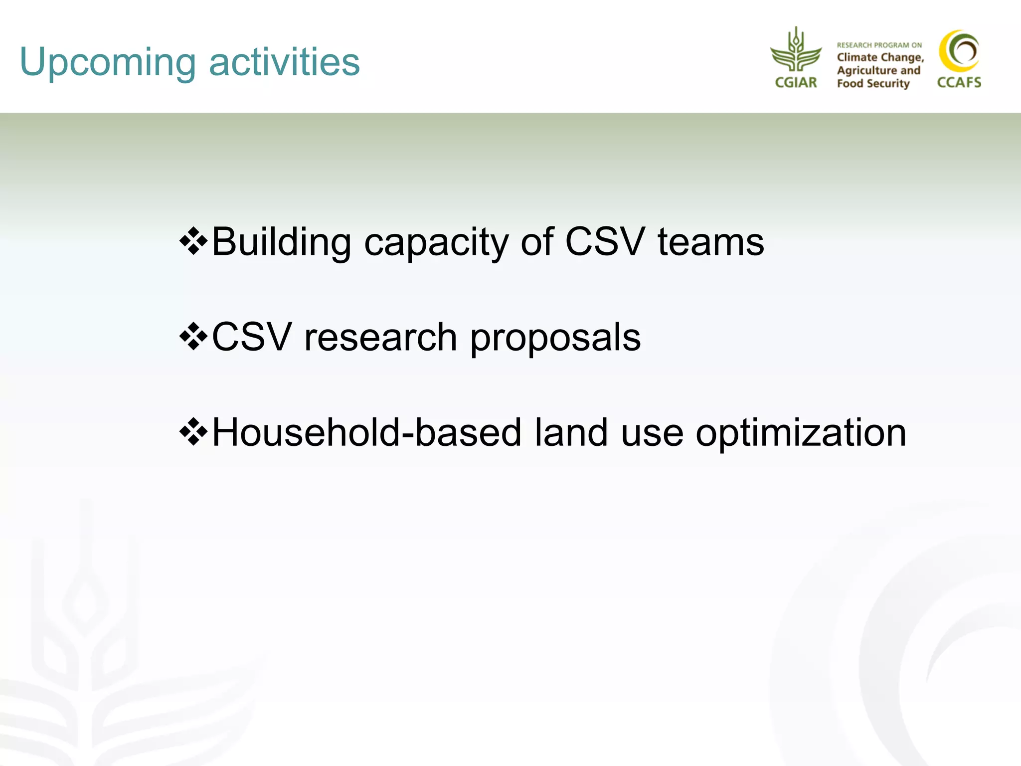 Introduction to Climate-Smart Villages in Southeast Asia: Organization and implementation | PDF