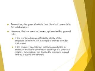 4. Unfair Dismissal | PPTX
