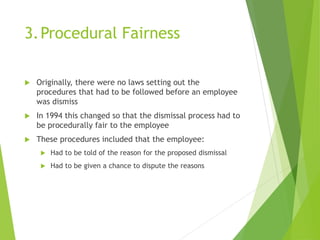 4. Unfair Dismissal | PPTX