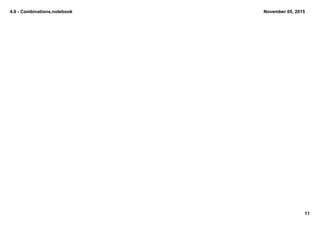 4.6 combinations | PDF