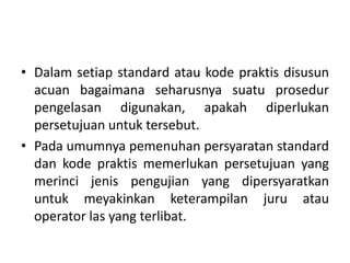 PROSEDUR LAS | PPT