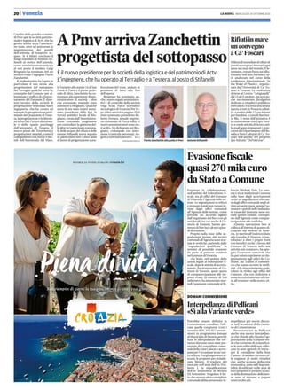 4.10.2015 la nuova di venezia - A Pmv arriva Zanchettin | PDF ...