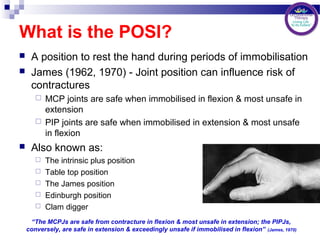 4.position of safe immobilisation | PPT
