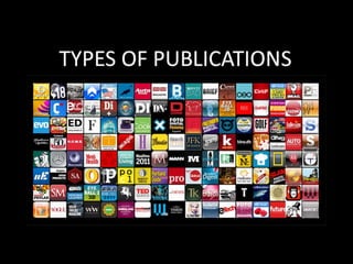 Types of Publications | PPTX