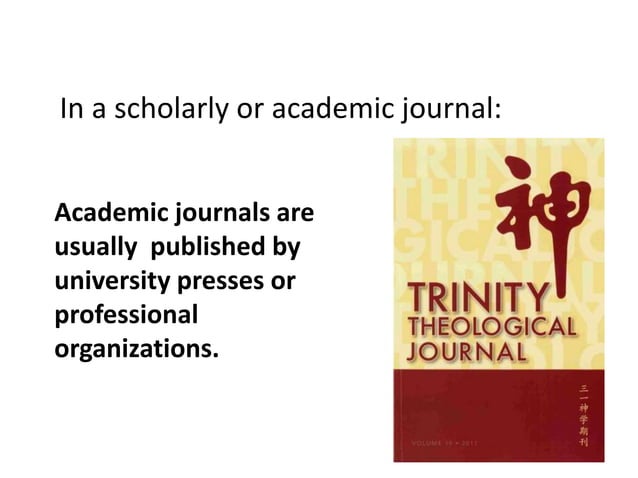 Types of Publications | PPTX