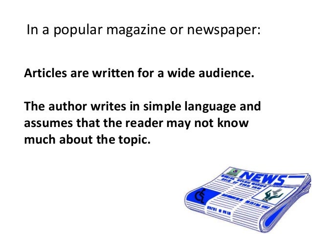 Types of Publications