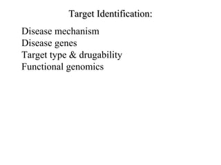 drug discovery & development | PPT | Pharmaceutical Industry | Industries