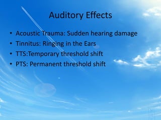 Managing noise and preventing hearing loss, | PDF