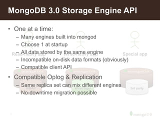 Understanding and tuning WiredTiger, the new high performance database engine in MongoDB ...