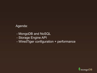 Understanding and tuning WiredTiger, the new high performance database ...