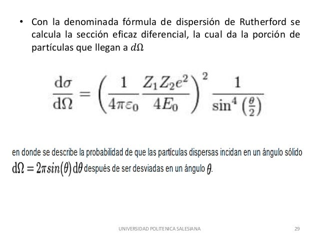 4.2 particulas alfa y formula de rutherford