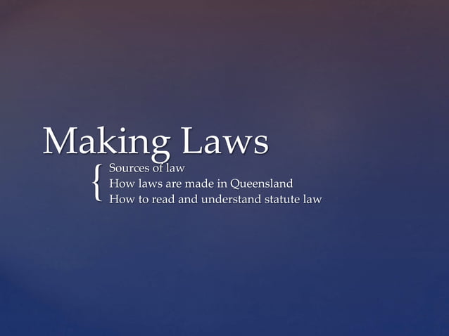 4. Making Laws | PPT