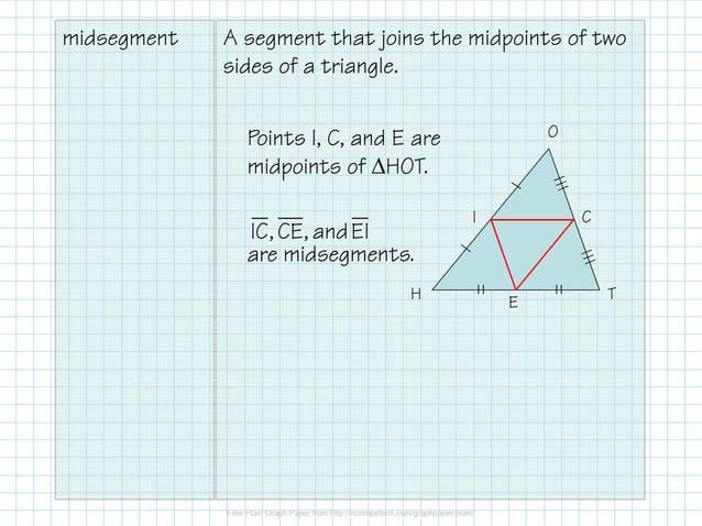 4.10.3 Triangle Midsegment Theorem | PDF