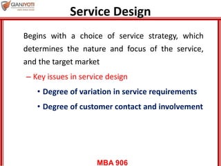 Service development and design | PPSX