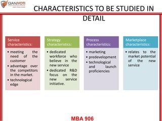 Service development and design | PPSX