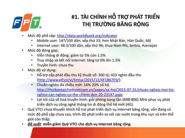 FPT - Áp dụng luật viễn thông ra sao ? | PPT
