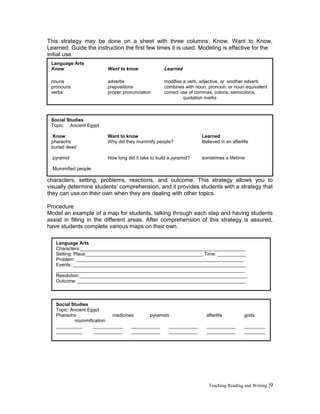 Teaching Reading and Writing (4 of 16) | DOC