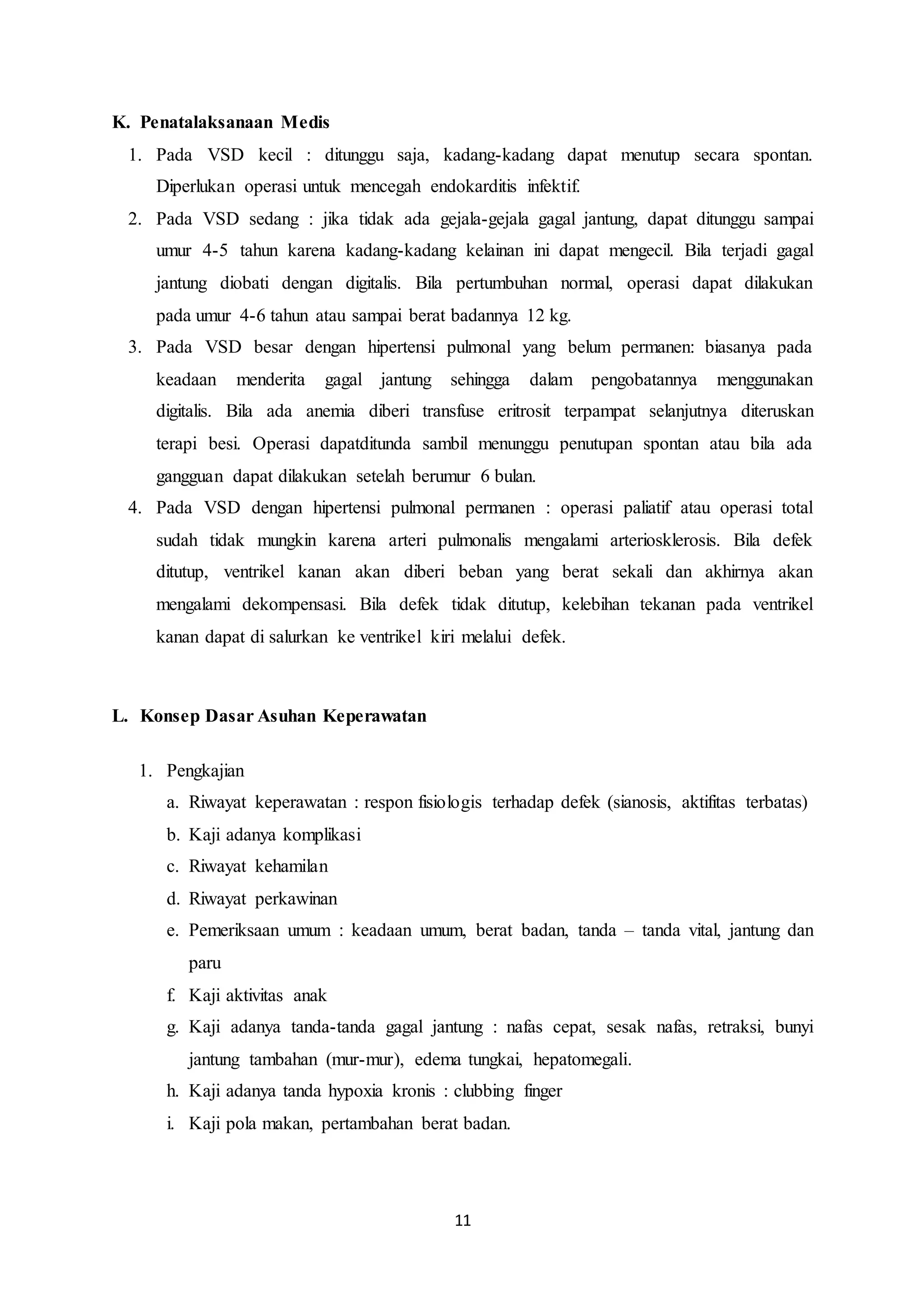 ASKEP VENTRICULAR SEPTAL DEFECT (VSD) | DOCX