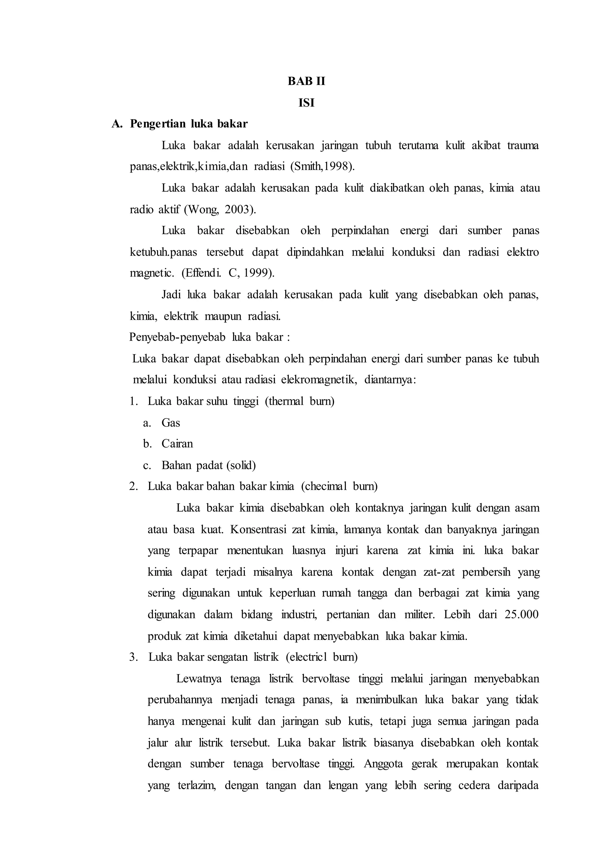 Penanganan luka bakar dan luka kotor | PDF | Free Download