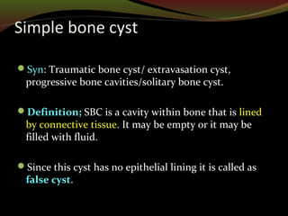 4. cyst & cystlike lesion of the jaw (2) (1) | PPT