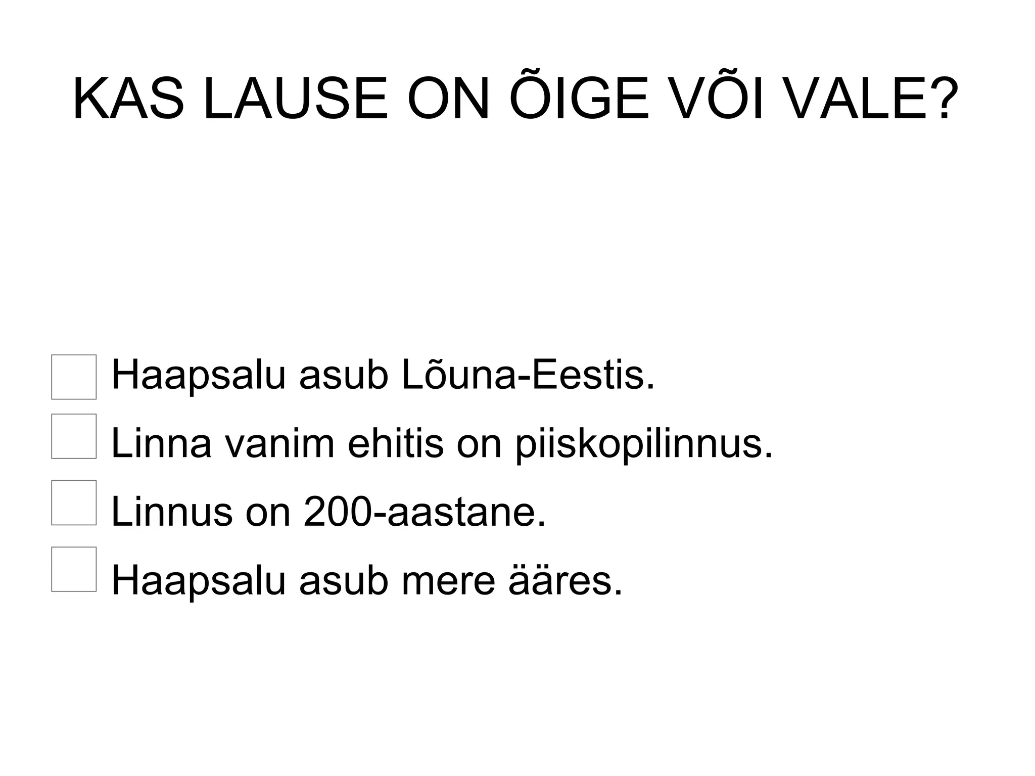 4.klassid eesti linnad viljandi.võru | PPT