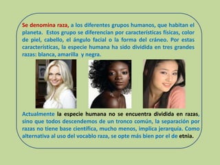 Grupos De Raza Humana