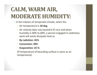 4. Thermal comfort | PDF