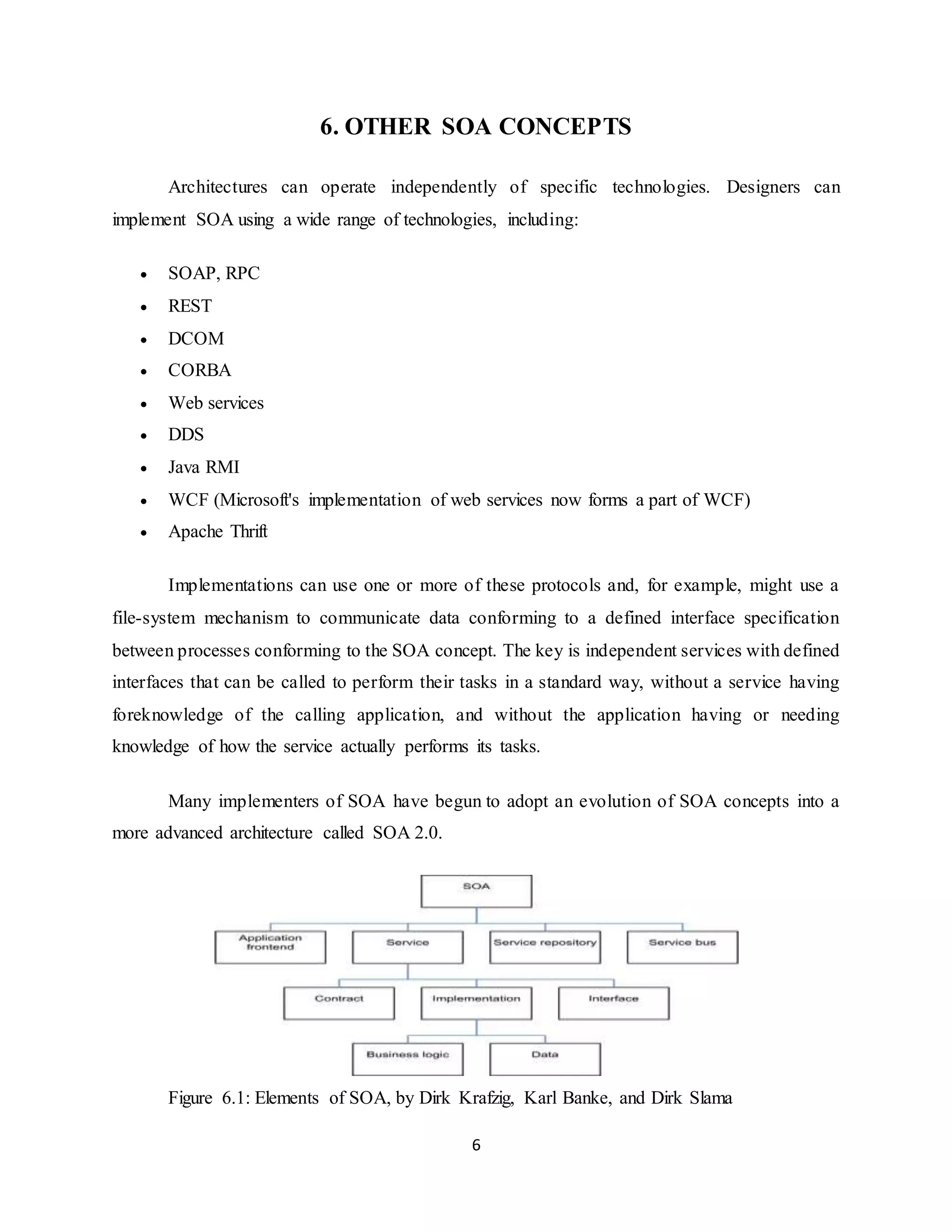 service orentation documentation | DOCX | Programming Languages | Computing