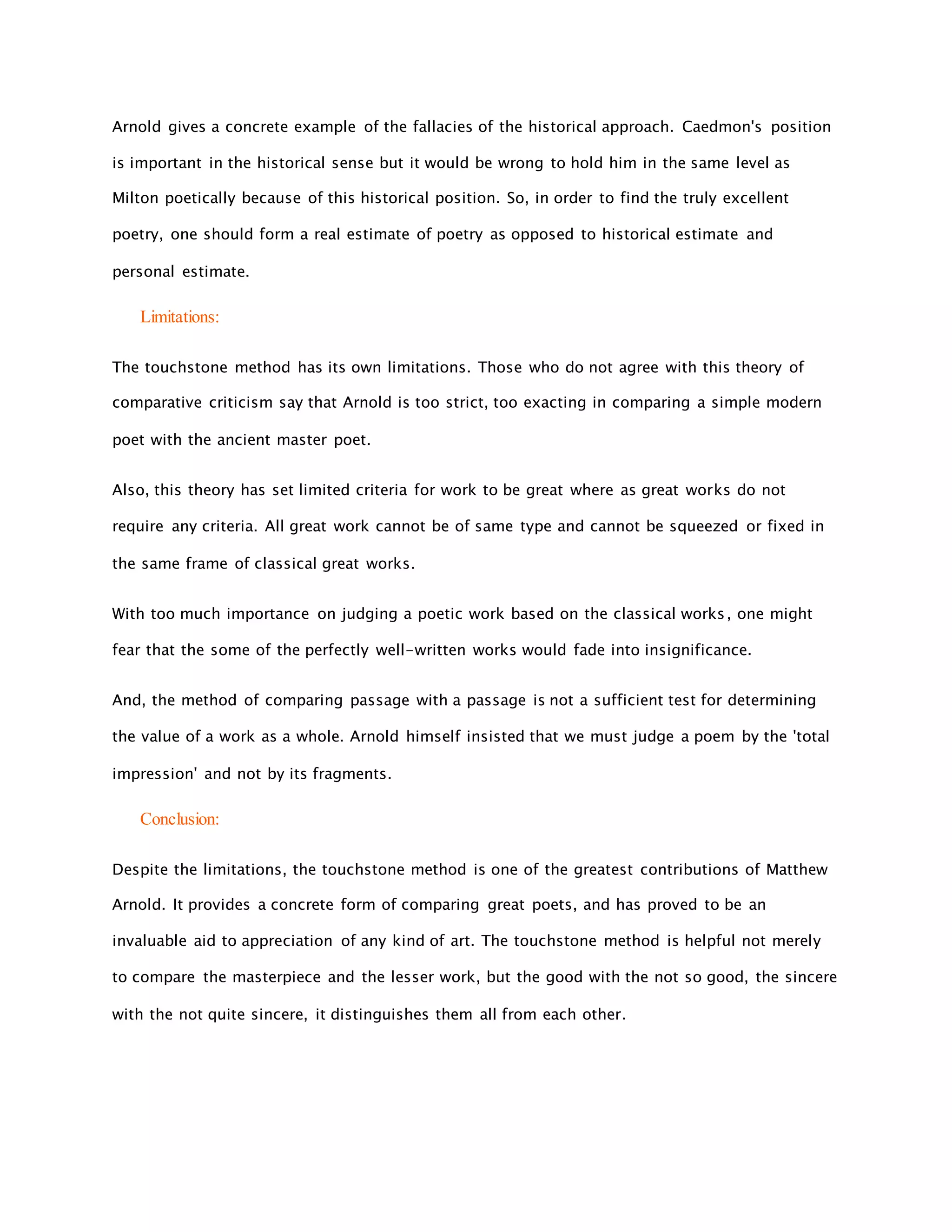 4. touchstone method | DOCX