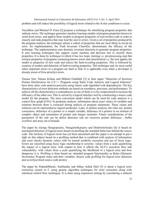 A NOVEL APPROACH TO ERROR DETECTION AND CORRECTION OF C PROGRAMS USING MACHINE LEARNING AND DATA ...