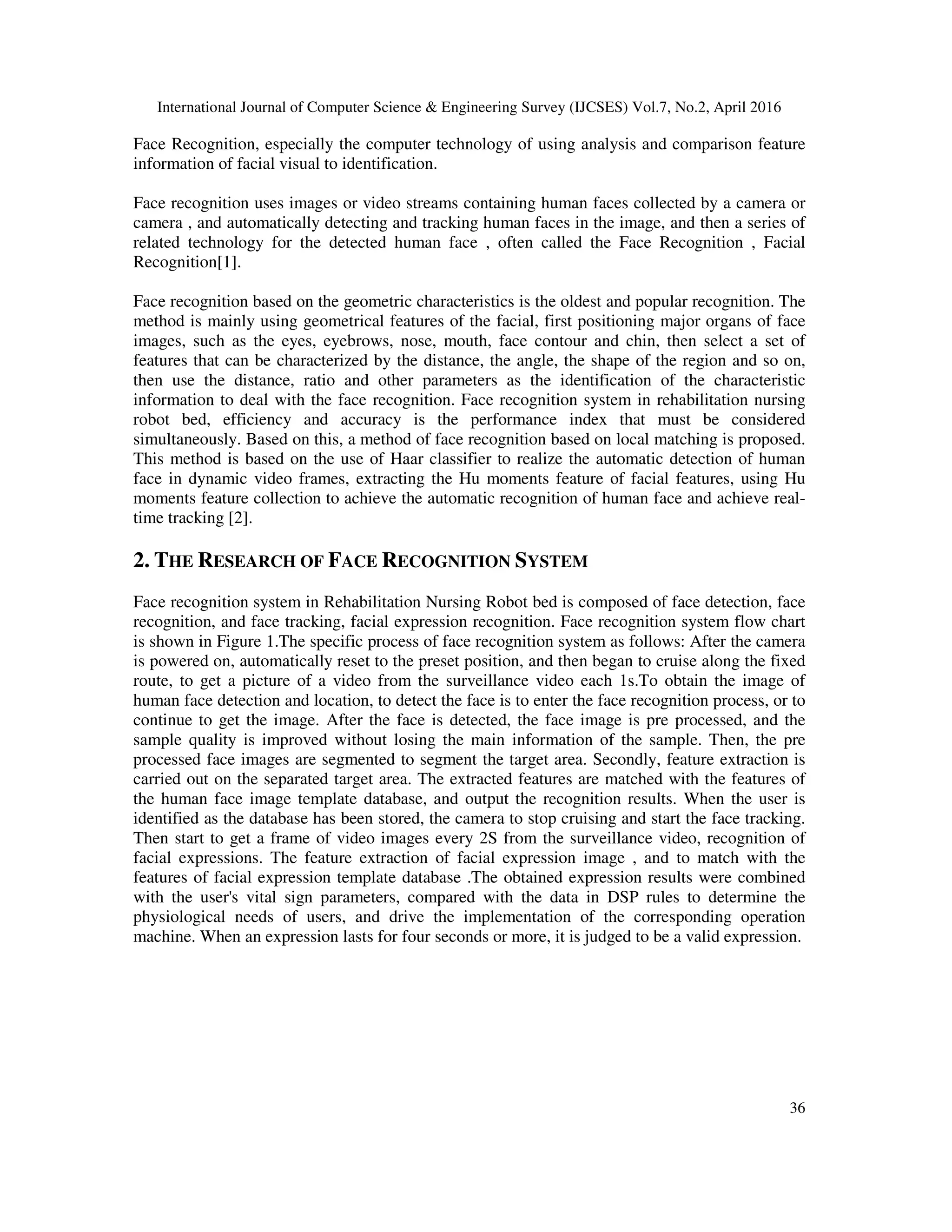 Research and Development of DSP-Based Face Recognition System for ...