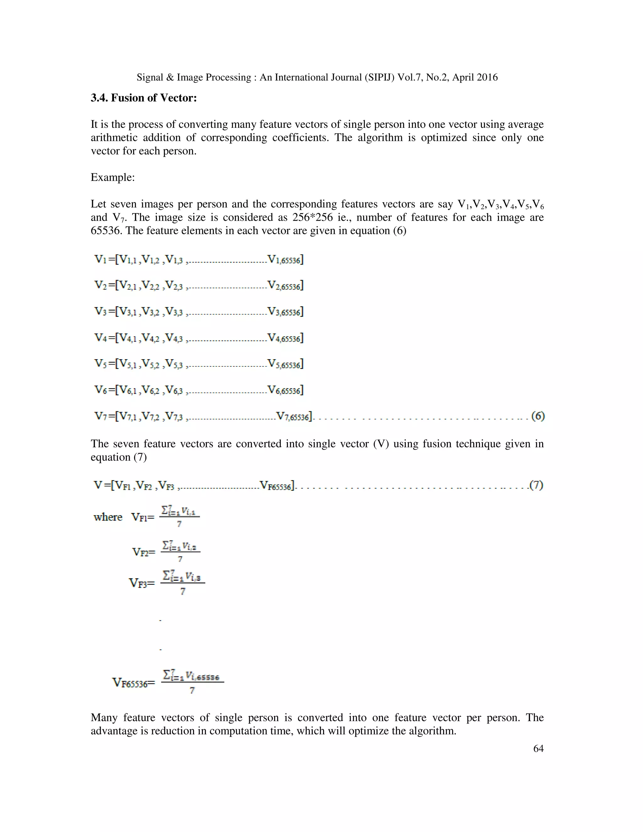 Optimized Biometric System Based on Combination of Face Images and Log Transformation | PDF