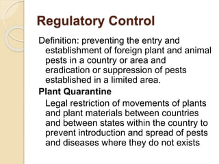 Regulatory Control | PPTX