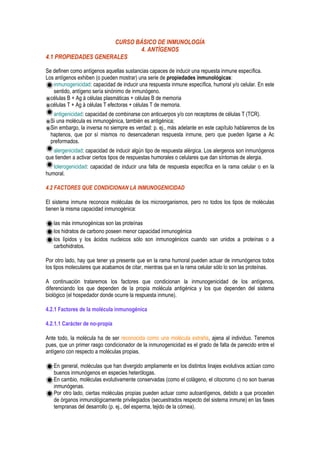 4. antígenos (sistema inmune) | PDF