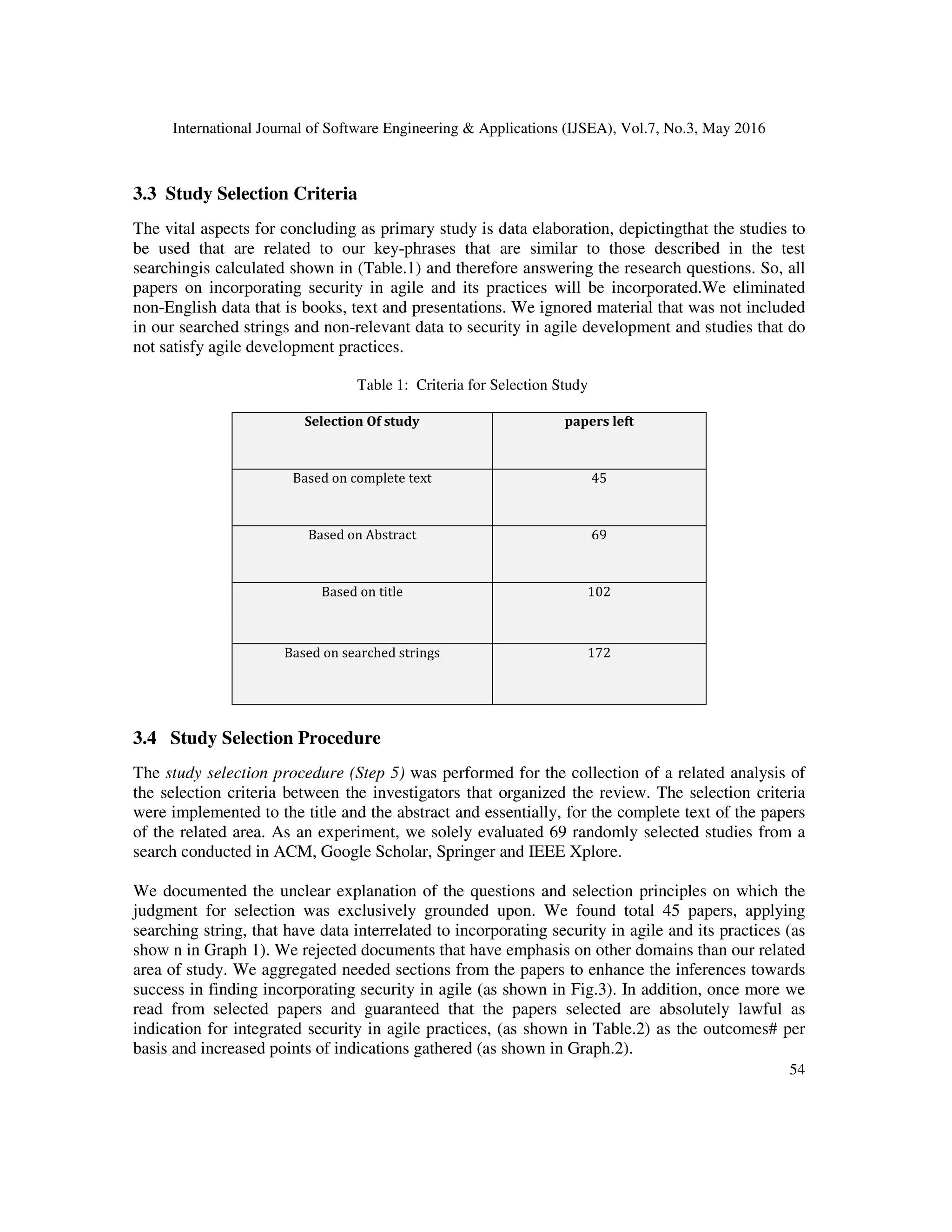 A REVIEW OF SECURITY INTEGRATION TECHNIQUE IN AGILE SOFTWARE DEVELOPMENT | PDF | Computer ...