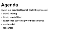 IBM Digital Experience Theme Customization | PPT