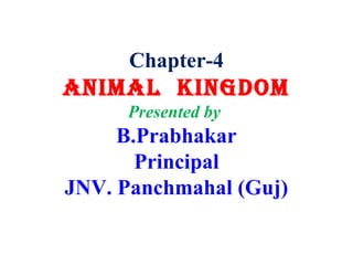 4. Animal Kingdom | PPT