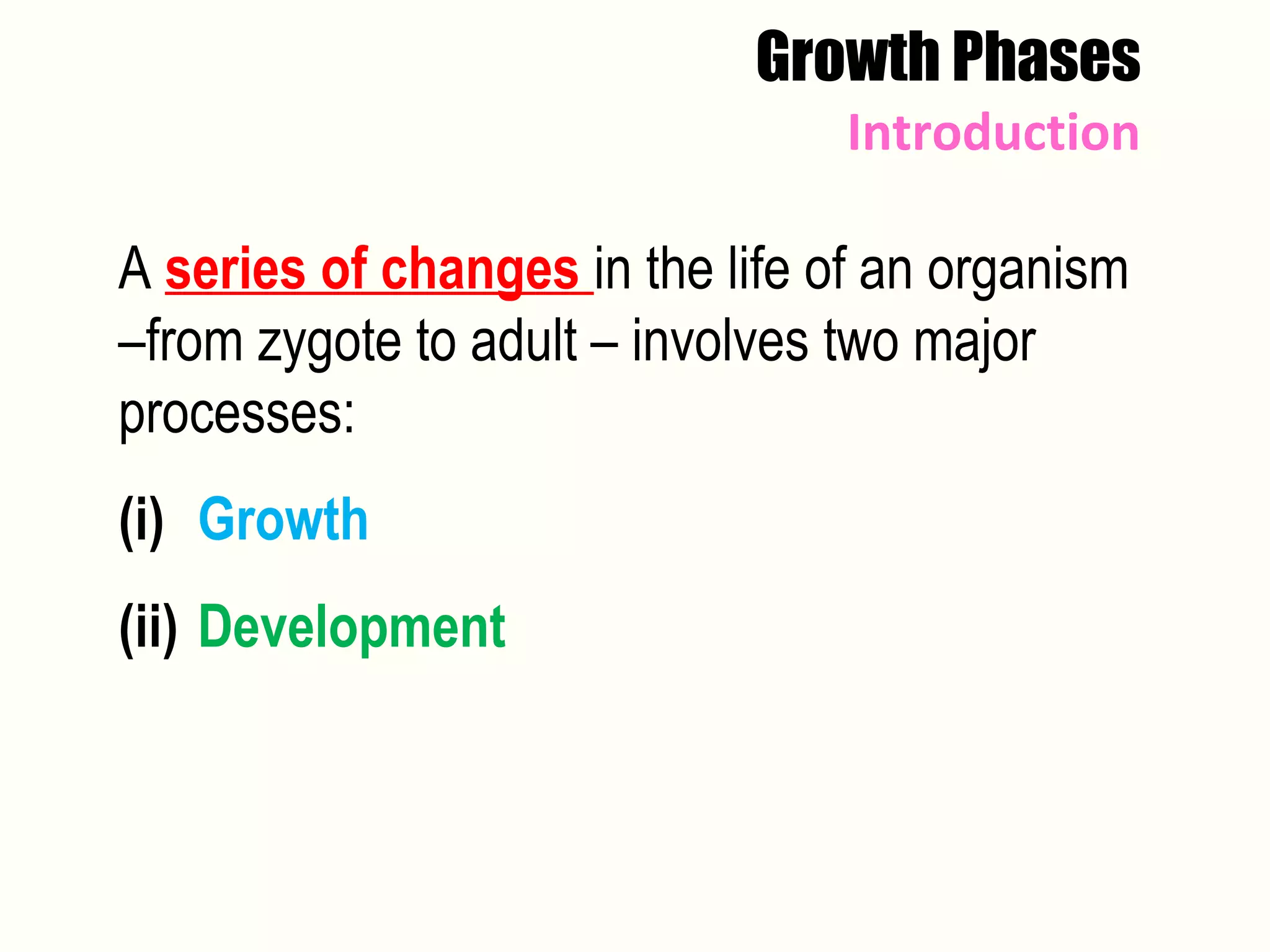 Biology Form 5 Chapter 4 - 4.6 Growth in multicellular organisms | PPT