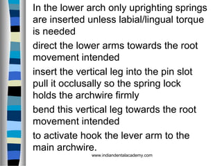 Third stage begg mechanotherapy | PPT | Dental Health | Diseases and ...