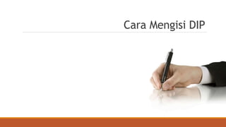 4. daftar informasi publik (dip) | PPTX