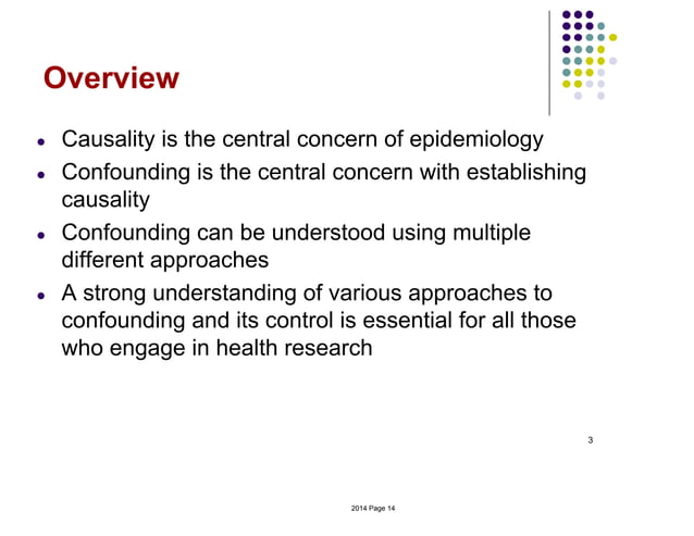 4 Threats to validity from confounding bias and effect modification | PDF