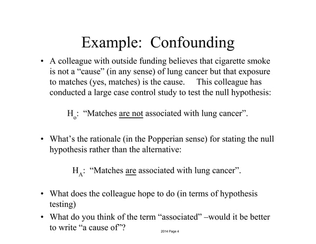 4 Threats to validity from confounding bias and effect modification | PDF