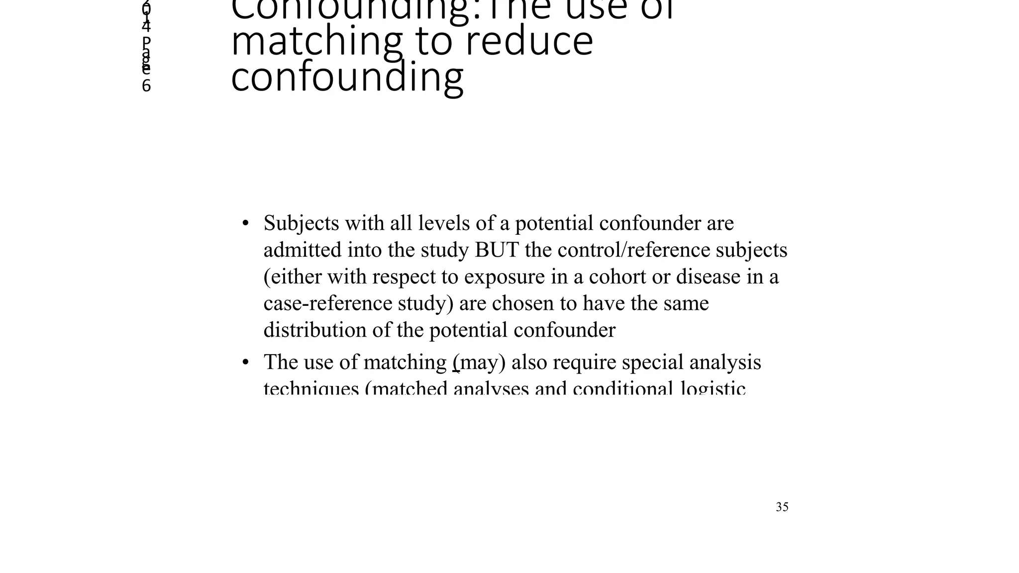 4.3.1. controlling confounding matching | PPTX