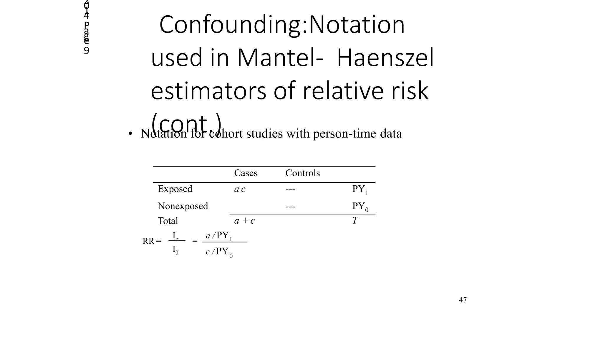 4.3.2. controlling confounding stratification | PPTX
