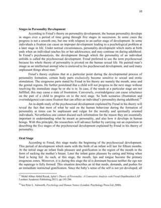A Critical Appraisal of Freud's Ideas on Man and Personality (pre ...