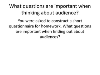 4. audience reception | PPT