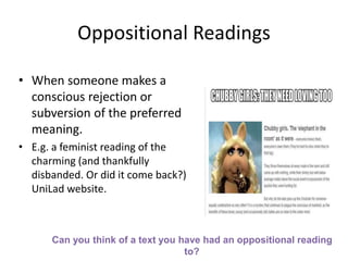 4. audience reception | PPT