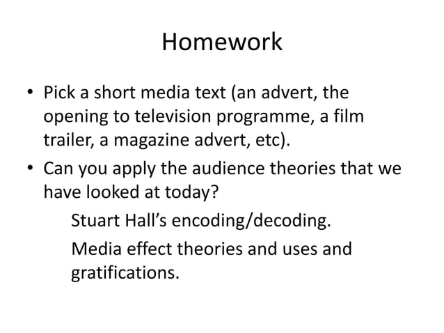 4. audience reception | PPT