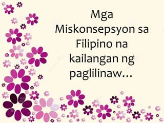 Ang Filipino Bilang Wikang Pambansa | PPTX