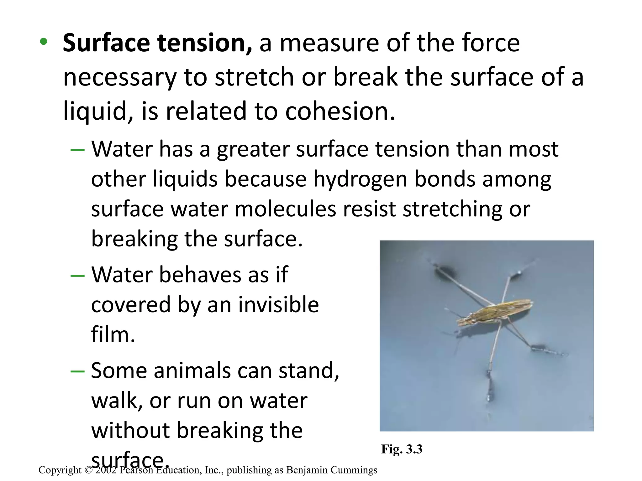 Properties of water and aqueous solutions | PPTX